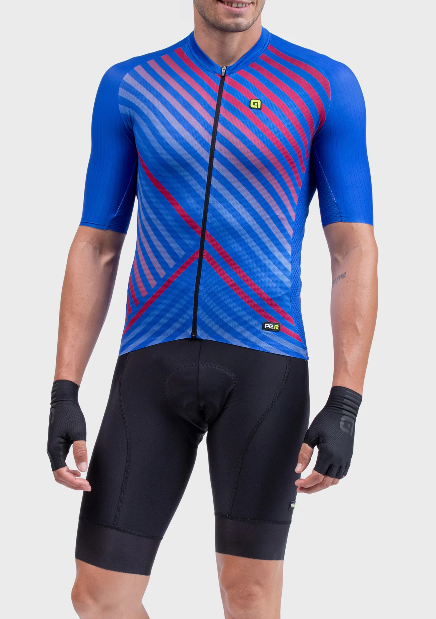 PRR FAST MEN SHORT SLEEVE JERSEY Blue Red