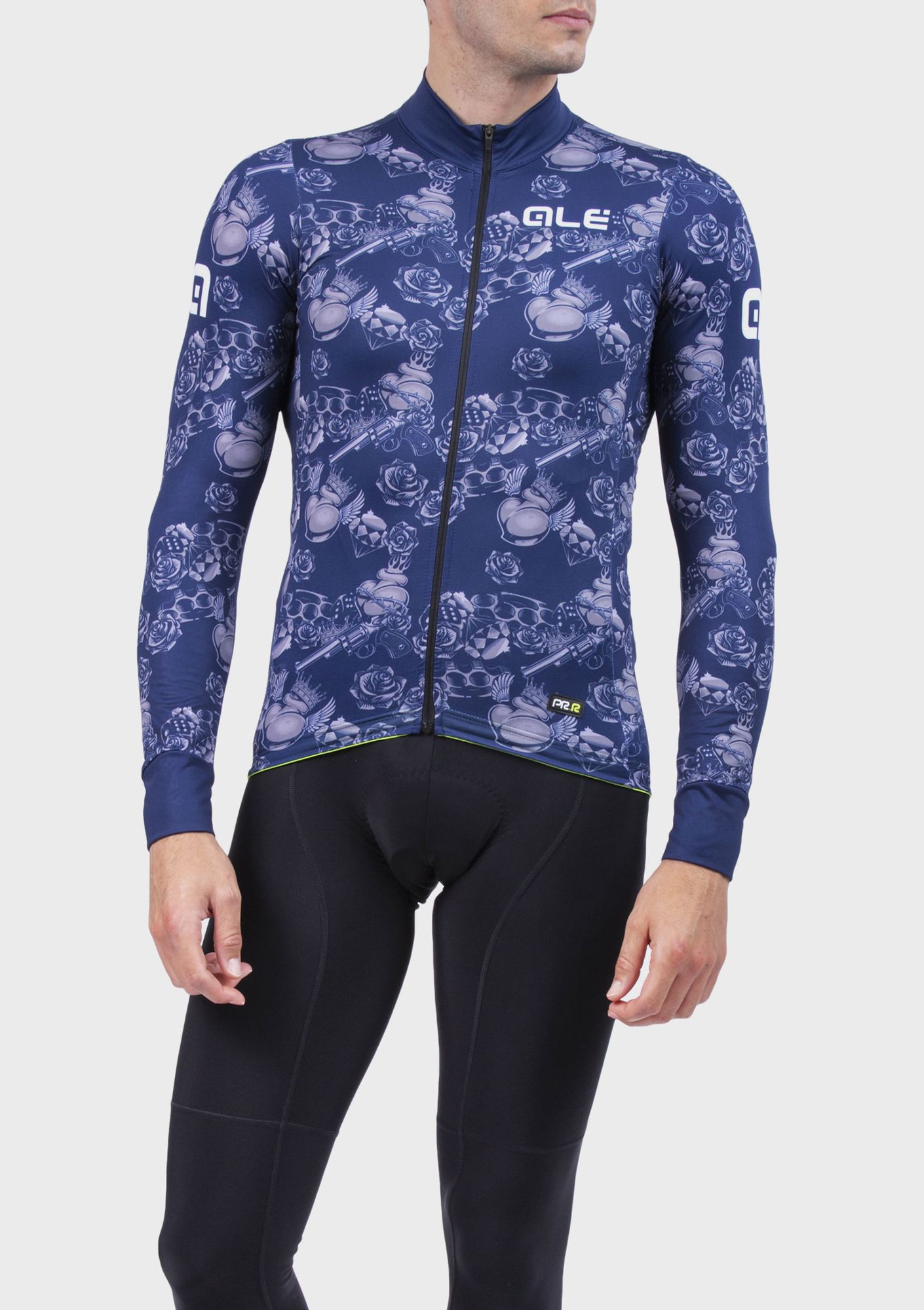 PRR LAS VEGAS MEN LONG SLEEVE JERSEY Navy Blue